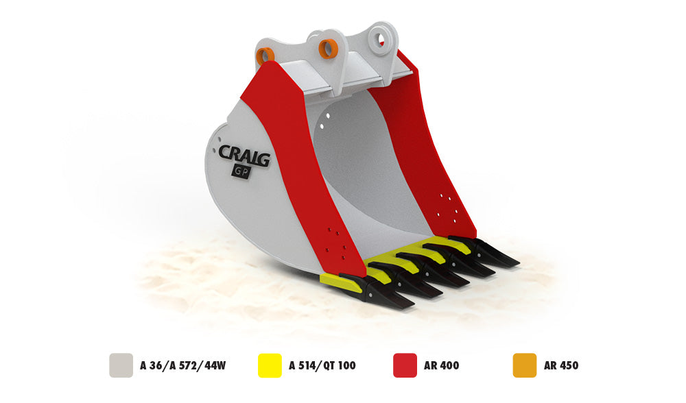 Trenching Buckets – Craig Attachments