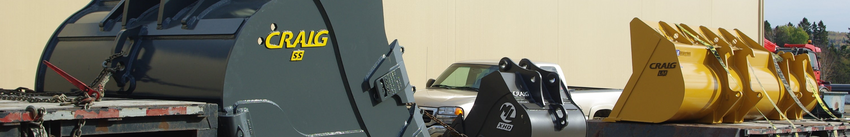 Trenching Buckets – Craig Attachments