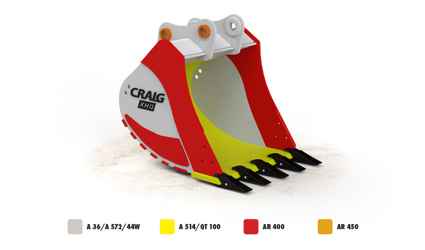 Trenching Buckets – Craig Attachments