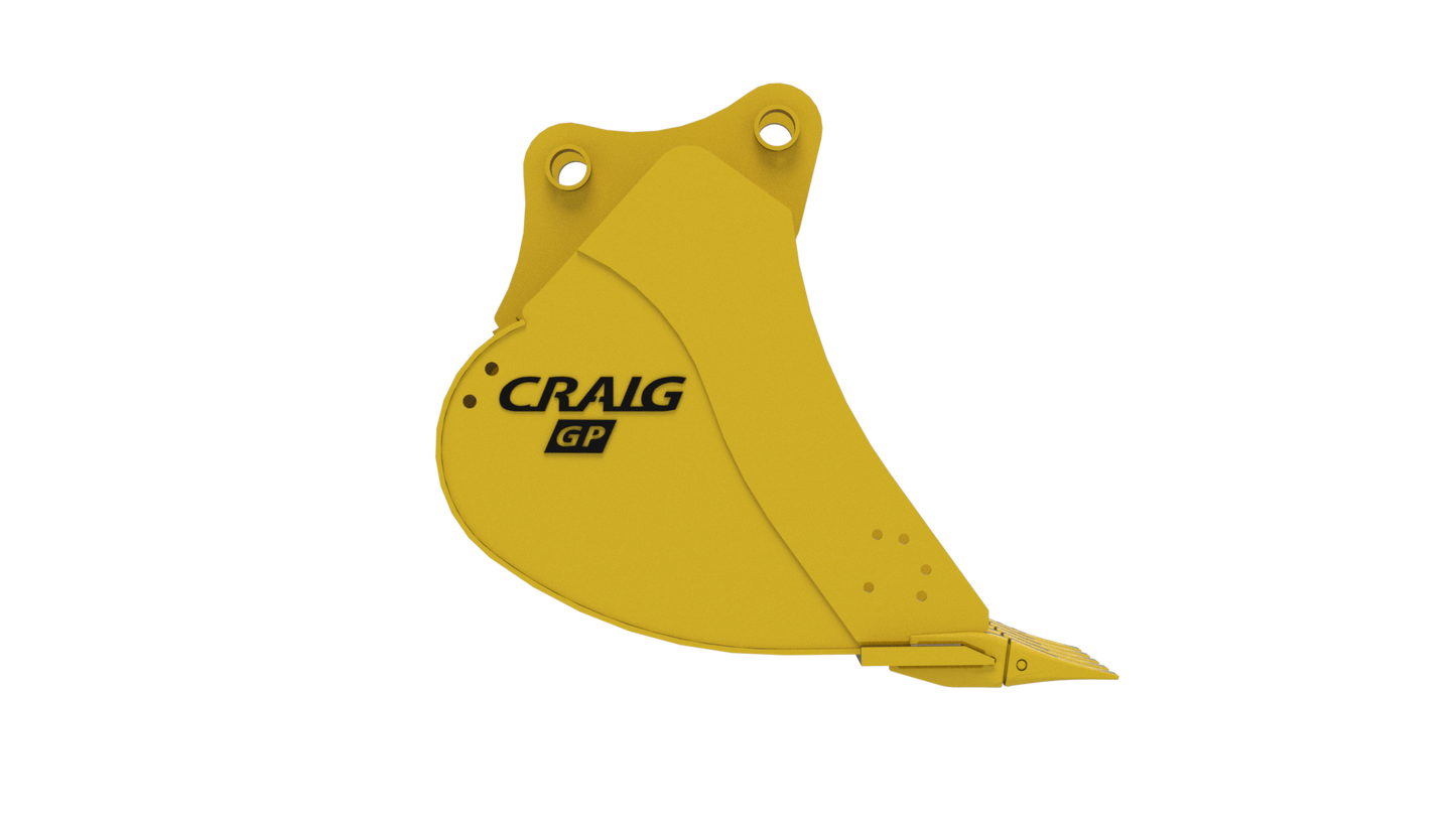 EXB-GP General Purpose Trenching Bucket – Craig Attachments