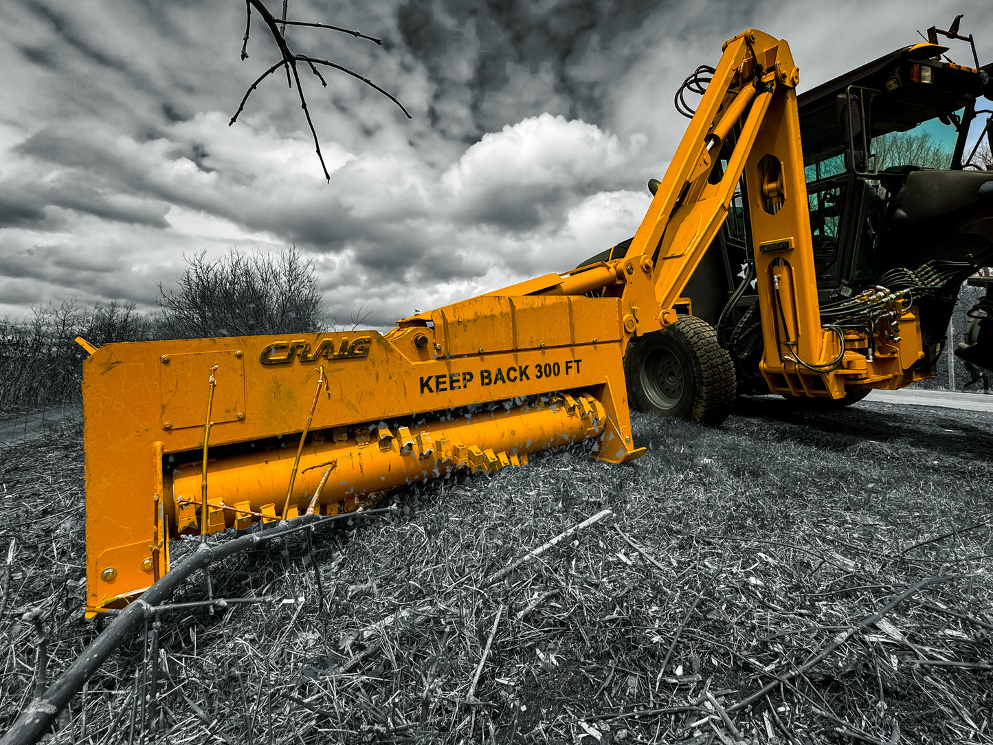 MG-MHB Grader Mulcher Head & Boom Arm – Craig Attachments